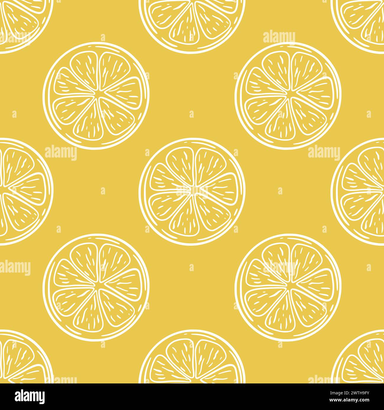 Lemon circles tropical fruit background Stock Vector Image & Art - Alamy