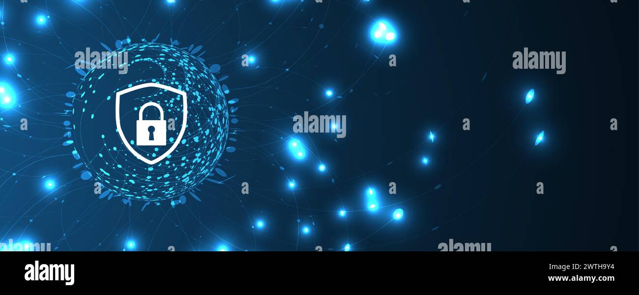 Cyber security and information or network protection. Future cyber ...