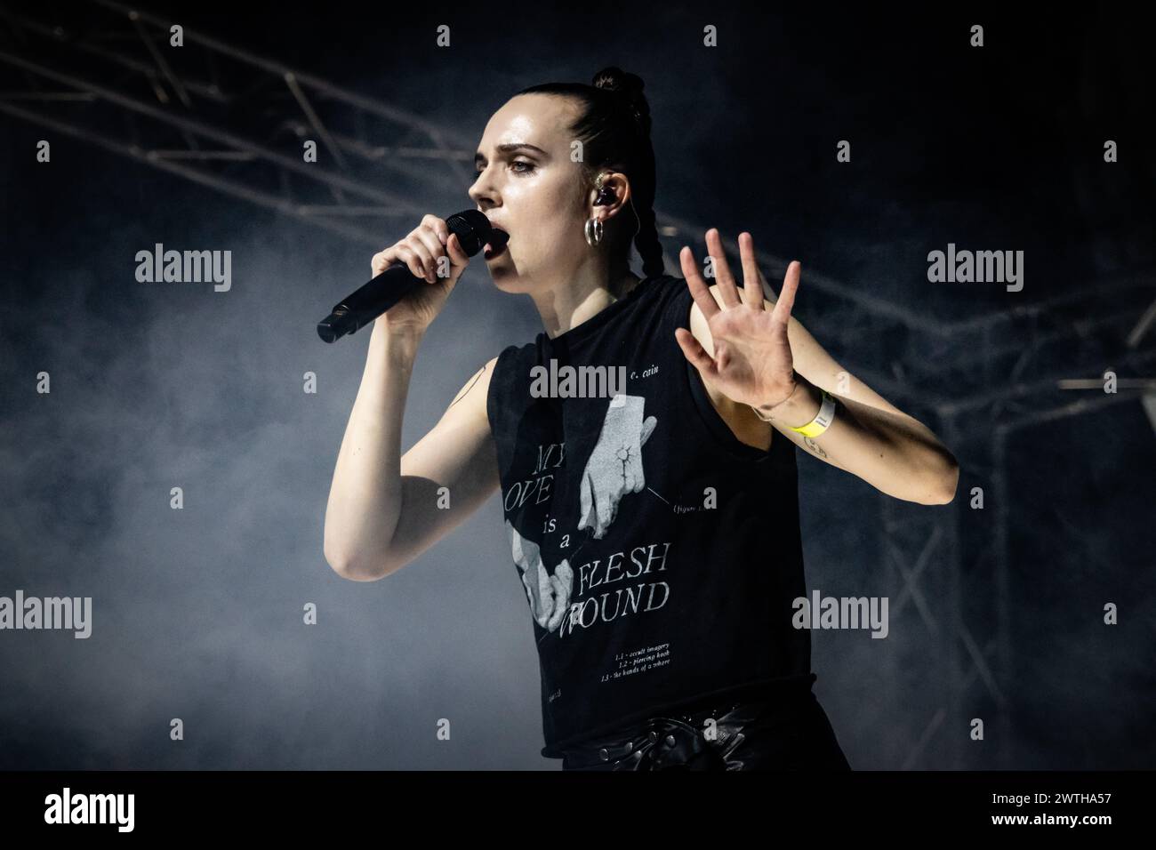 Copenhagen, Denmark. 17th Mar, 2024. The Danish singer and songwriter ...
