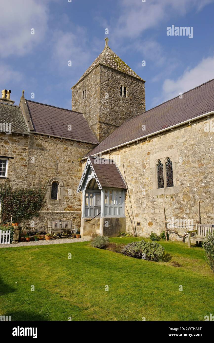 Penmon Priory, Church, Penmon, Llangoed, Anglesey, North Wales, United ...