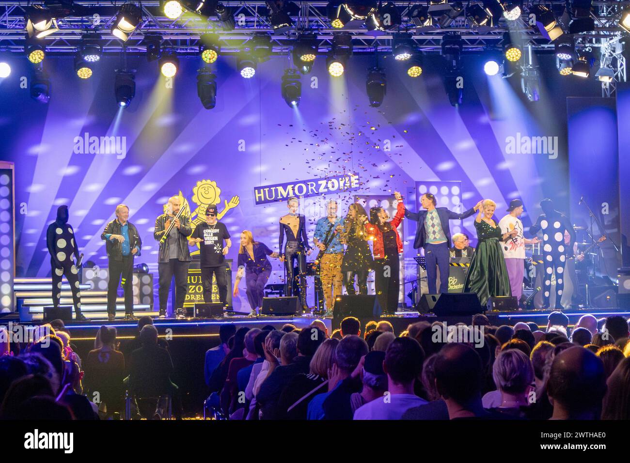Finale der TV-Gala Sendung im Rahmen der 10. Humorzone Dresden mit ...