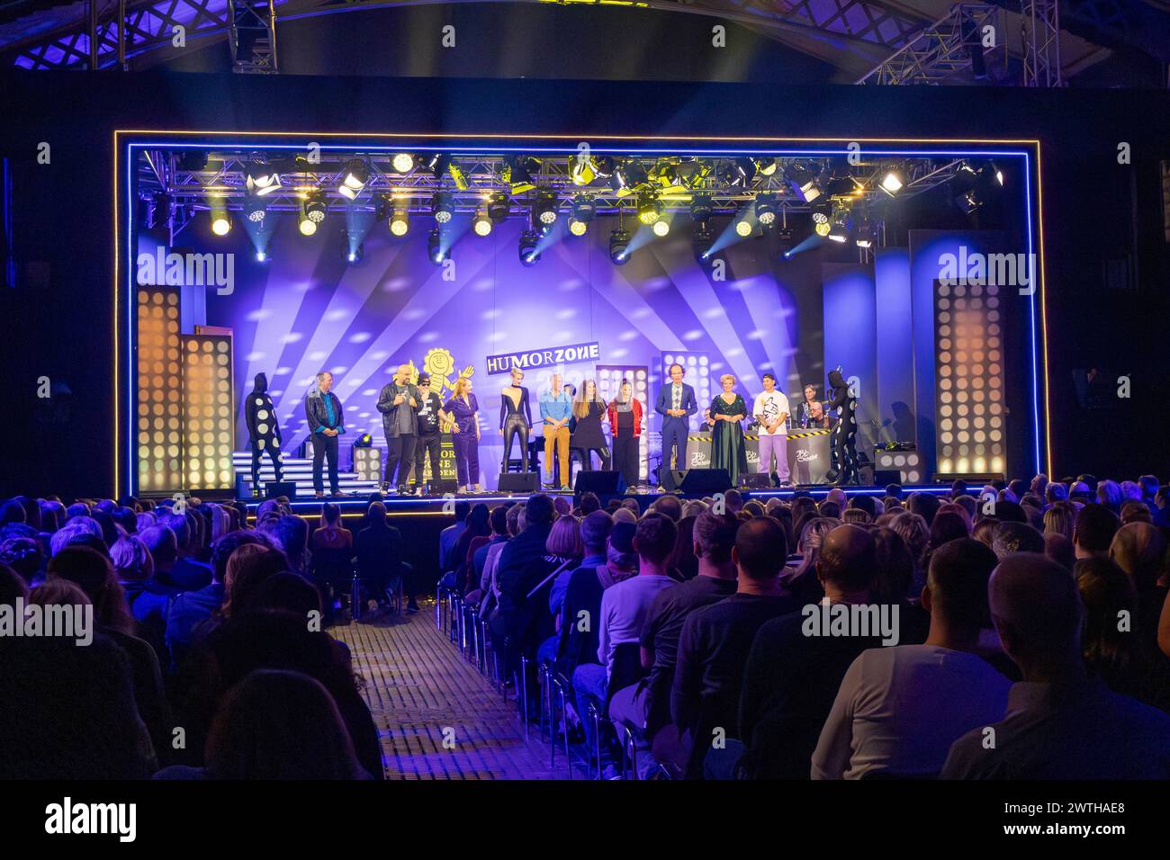 Finale der TV-Gala Sendung im Rahmen der 10. Humorzone Dresden mit ...