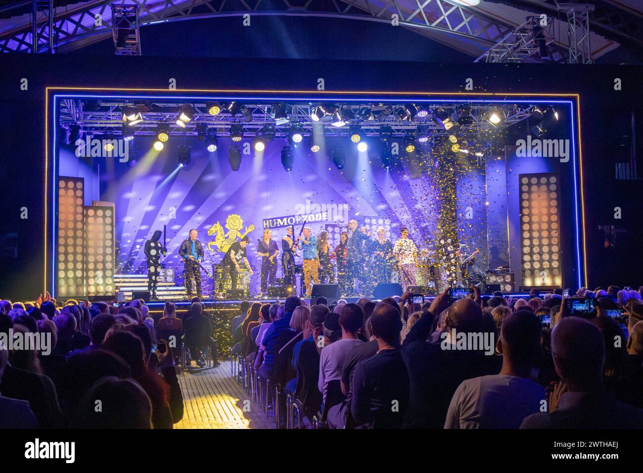 Finale der TV-Gala Sendung im Rahmen der 10. Humorzone Dresden mit ...