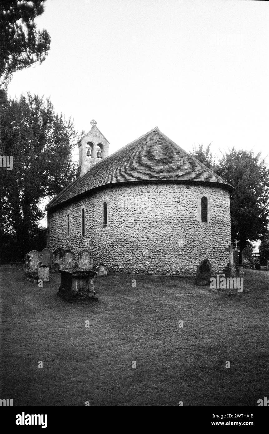 St. Swithun's Church, 12 century Norman Church, Nately Scures ...