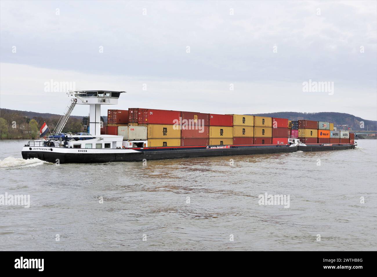 Bonn Themenfoto: Deutschland, Fluss, Rhein, Schifffahrt, Schiff ...
