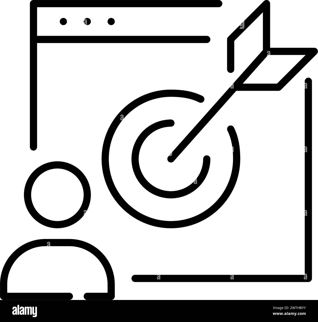 Targeted recruitment campaign. Candidate securing a job via web ...