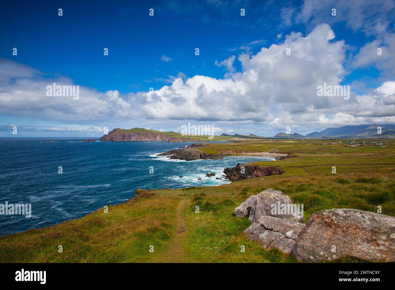 Dunmore Head at Slea Head Drive, one of Irelands most scenic routes ...