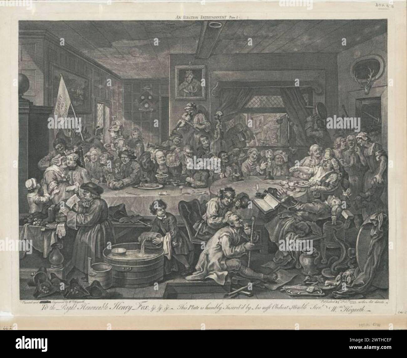 An Election Entertainment William Hogarth (London, England, 1697 - 1764 ...