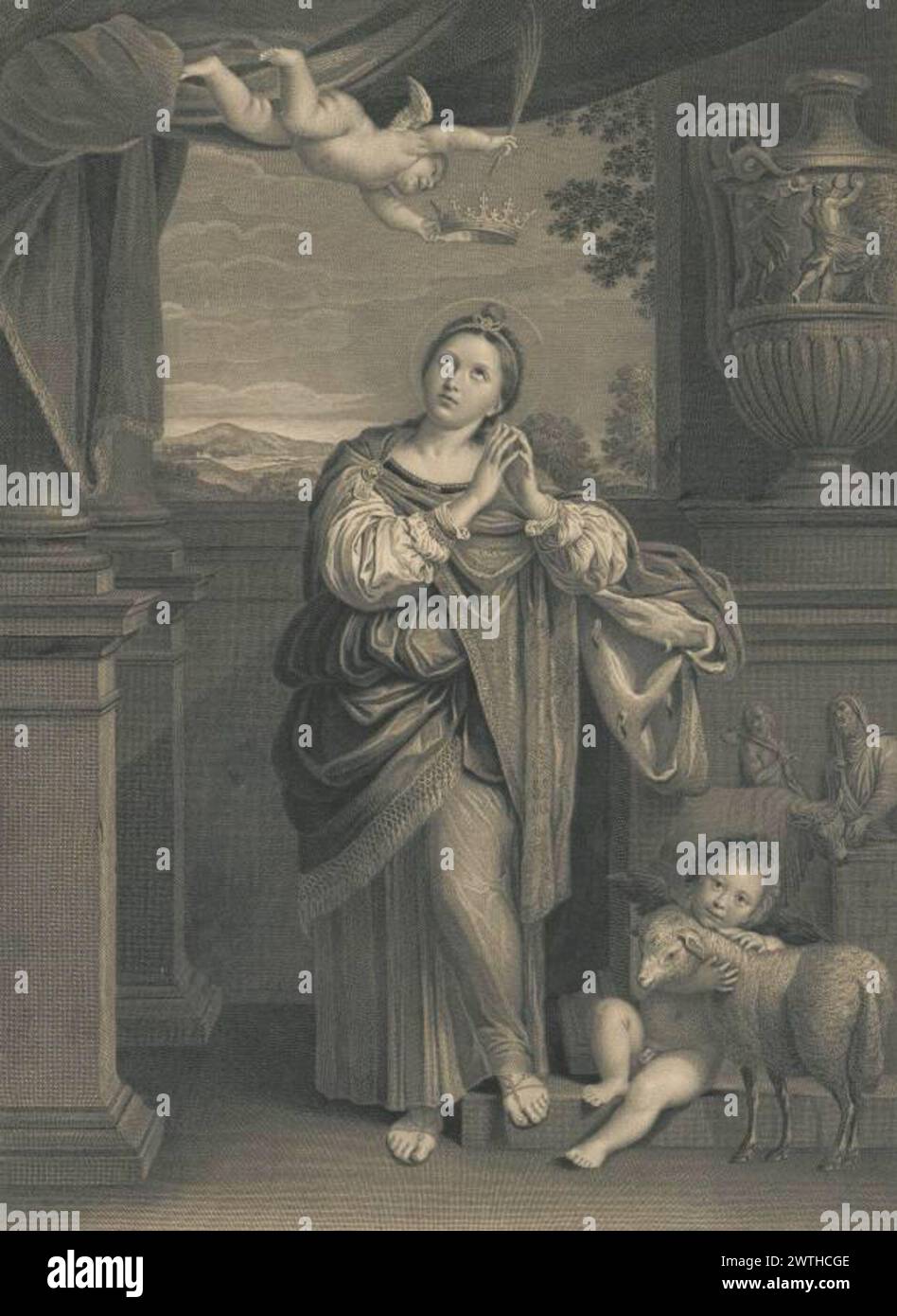 St. Agnes Sir Robert Strange (Kirkwall, Orkney, Scotland, 1721 - 1792 ...