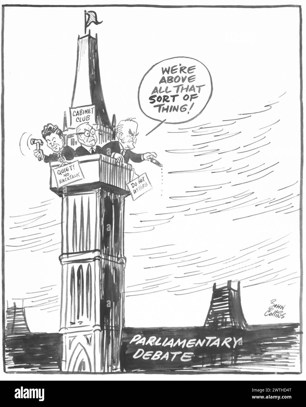Cartoon - Ottawa Penthouse. John Collins (1917-2007 Stock Photo - Alamy
