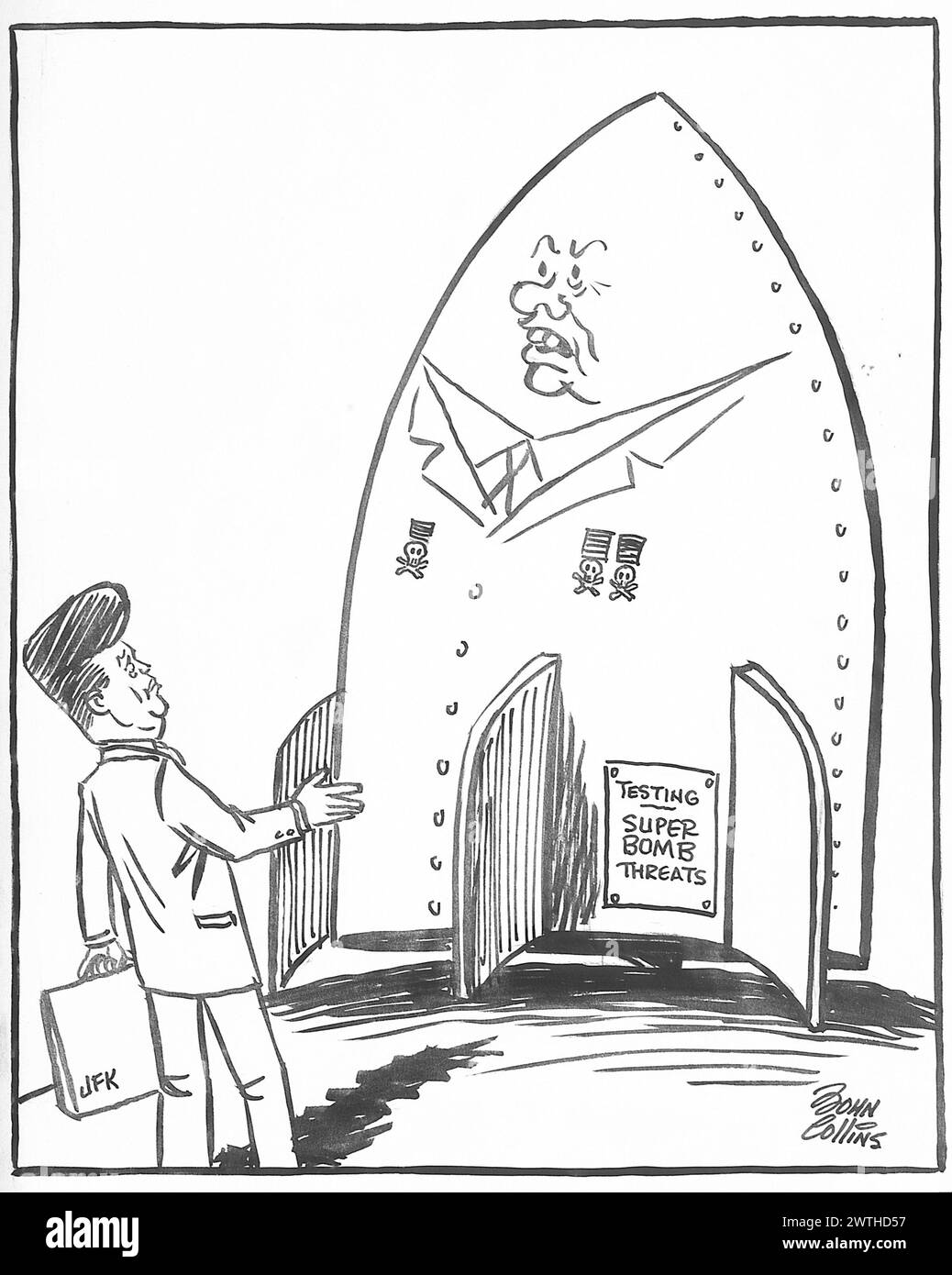 Cold war cartoon hi-res stock photography and images - Alamy