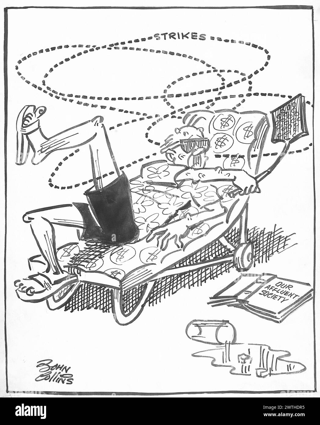 Cartoon - There's Always Something to Spoil Things. John Collins (1917 ...
