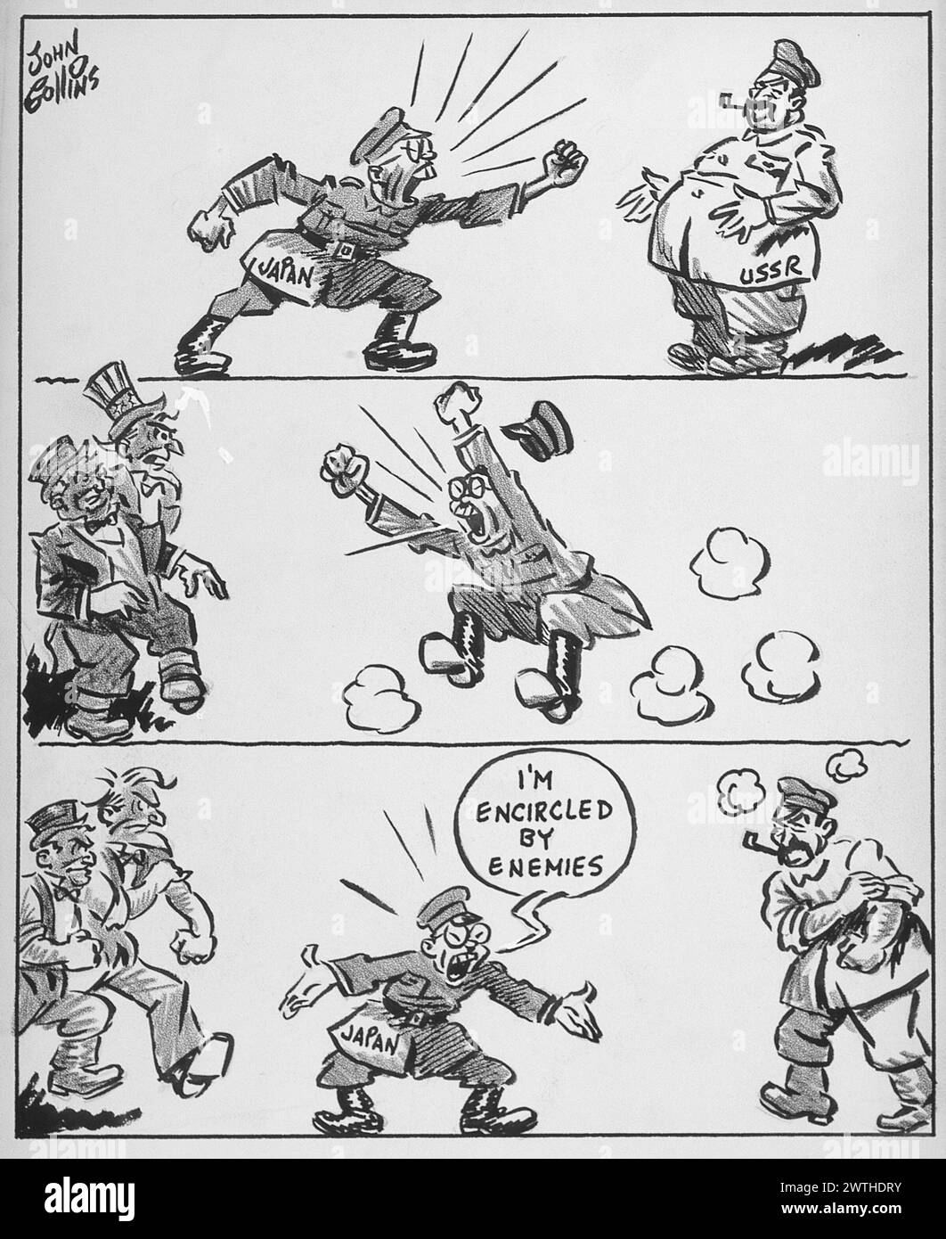 Encirclement Black and White Stock Photos & Images - Alamy