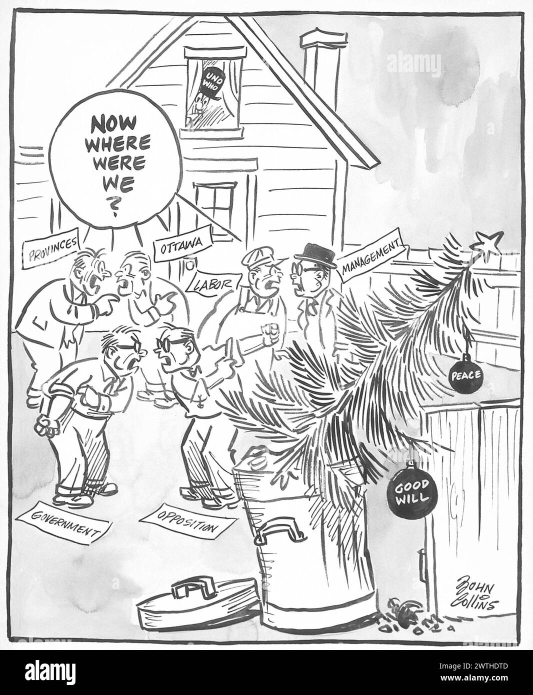 Taking down christmas tree hi-res stock photography and images - Alamy