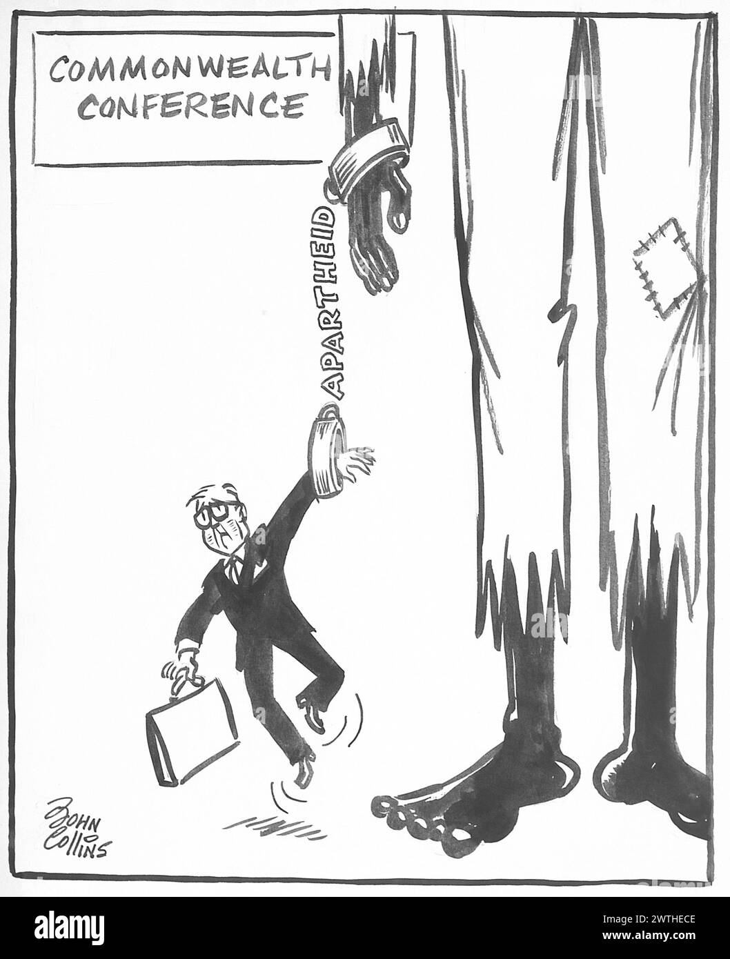 Cold war 1960s cartoon Black and White Stock Photos & Images - Alamy