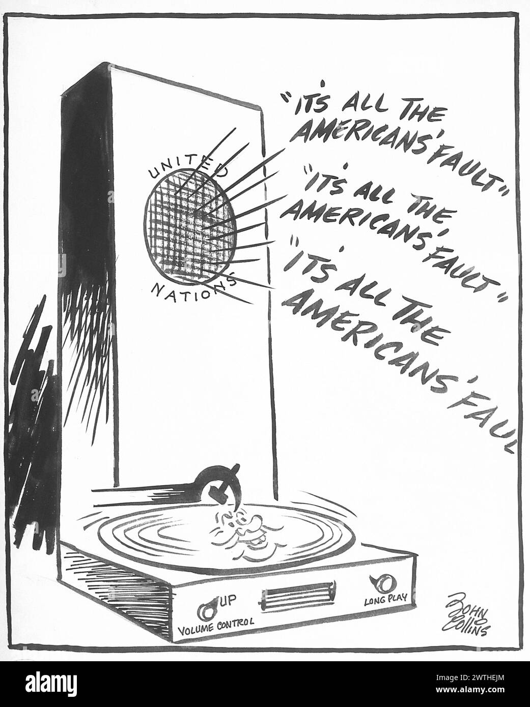 Broken record hi-res stock photography and images - Alamy