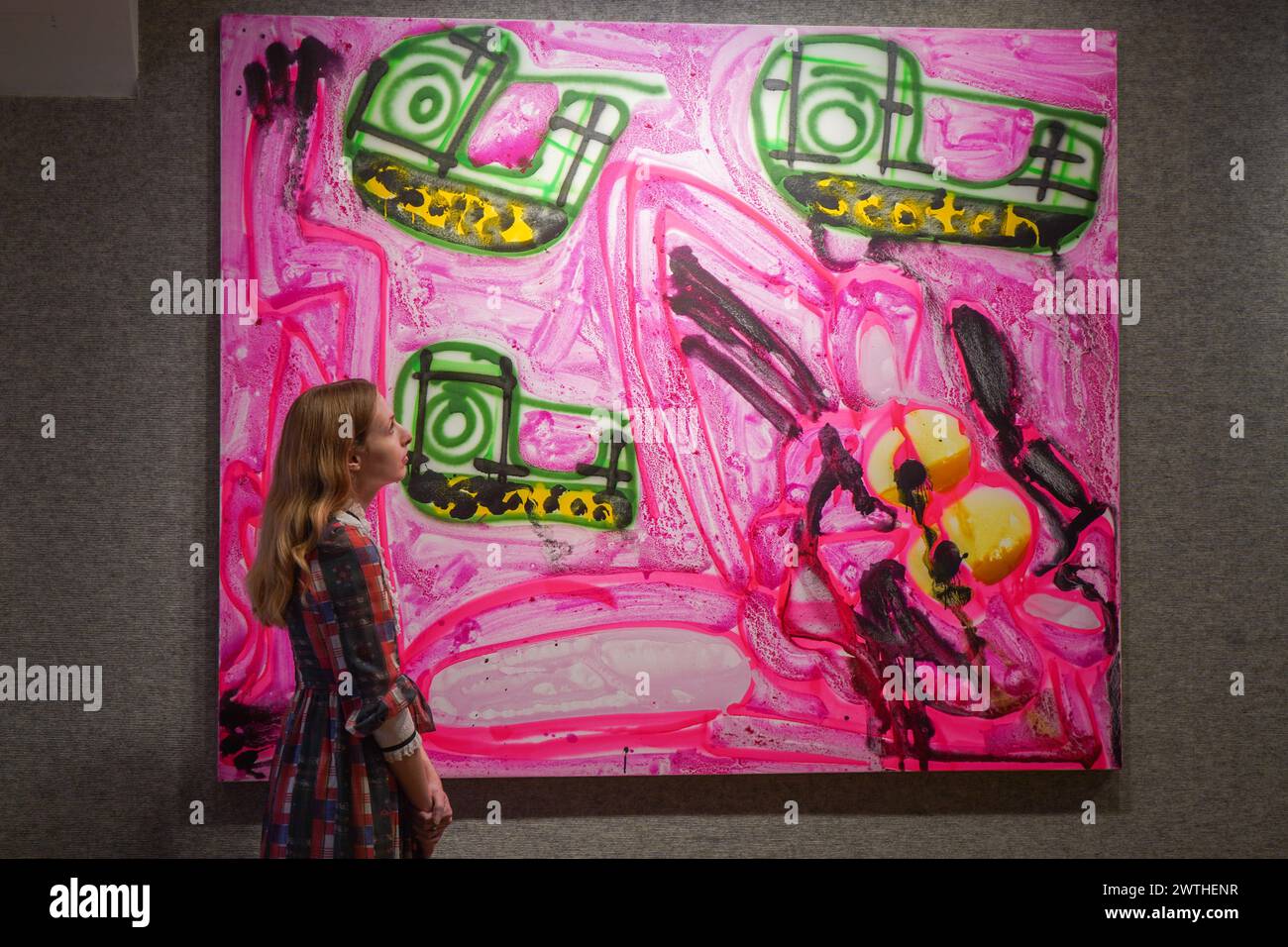 London, UK 18 March March 2024 . KATHERINE BERNHARDT B. 1975) Untitled ...