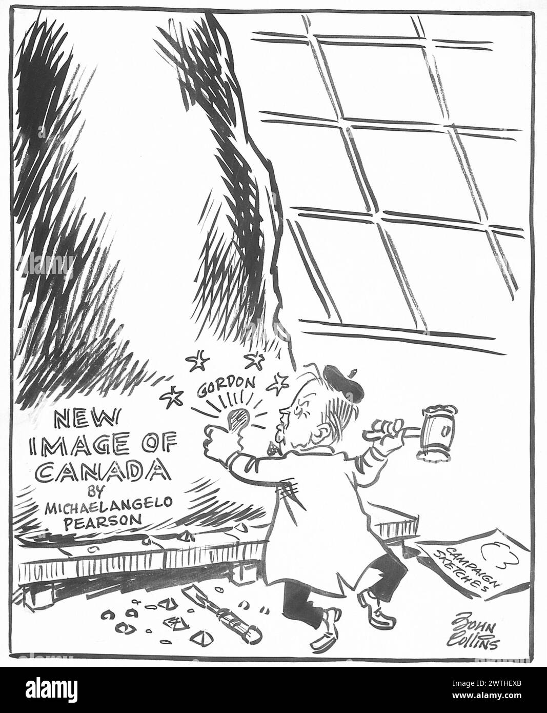 Cartoon - The Agony and the Ecstasy. John Collins (1917-2007 Stock ...