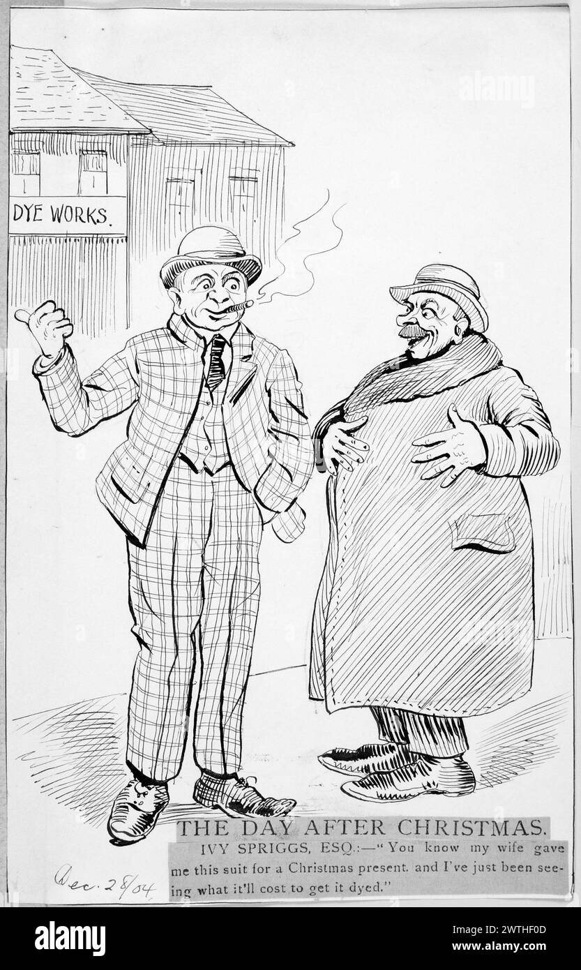 Day after christmas Black and White Stock Photos & Images - Alamy