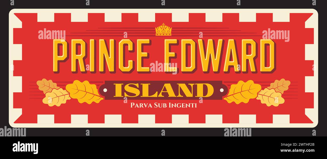 Prince Edward Island, territory of Canada, Canadian province. Vector ...