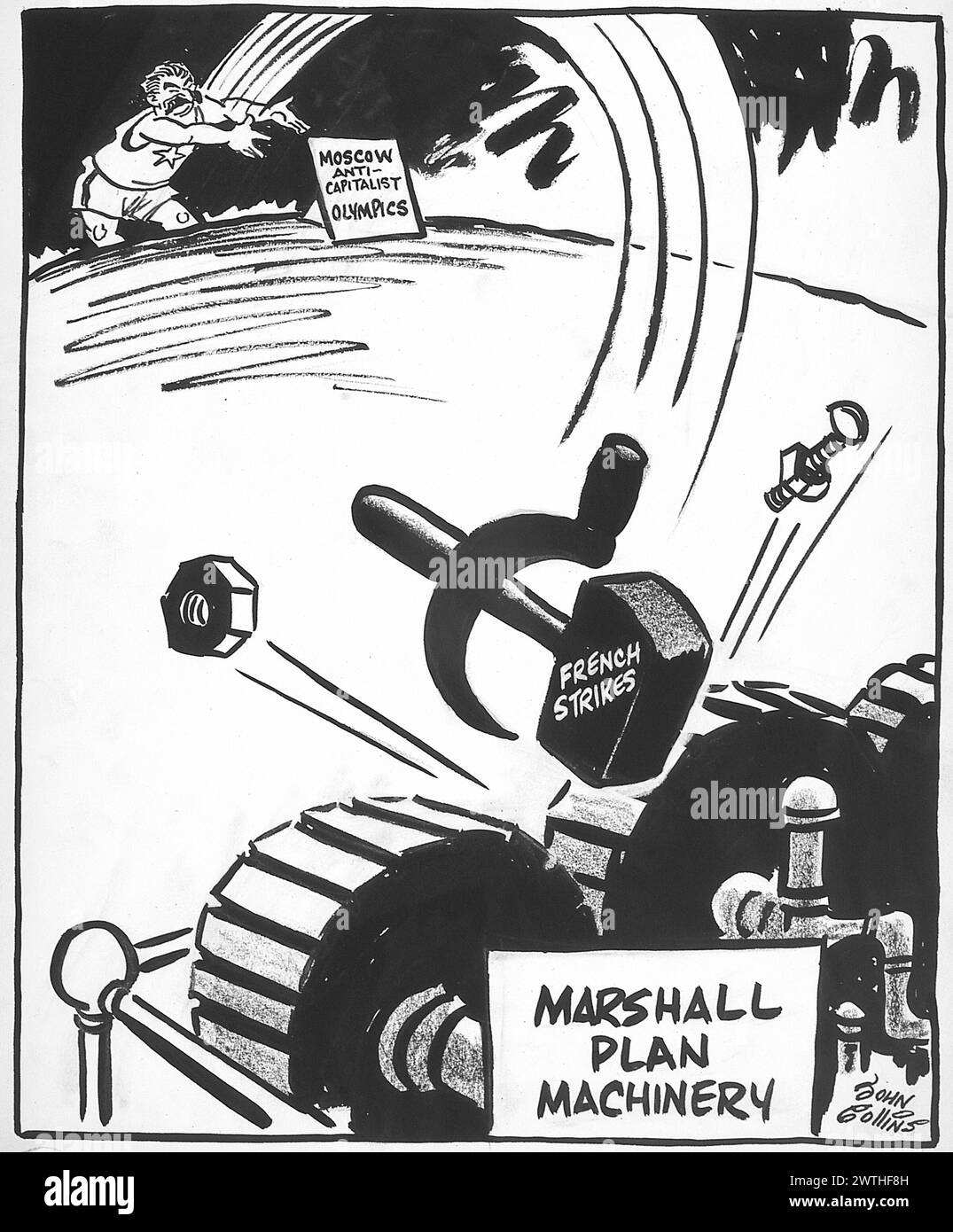 Cartoon hammer hi-res stock photography and images - Alamy