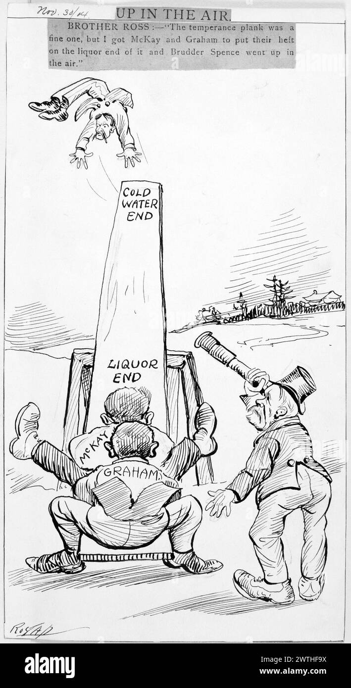 Up in sky cartoon Black and White Stock Photos & Images - Alamy