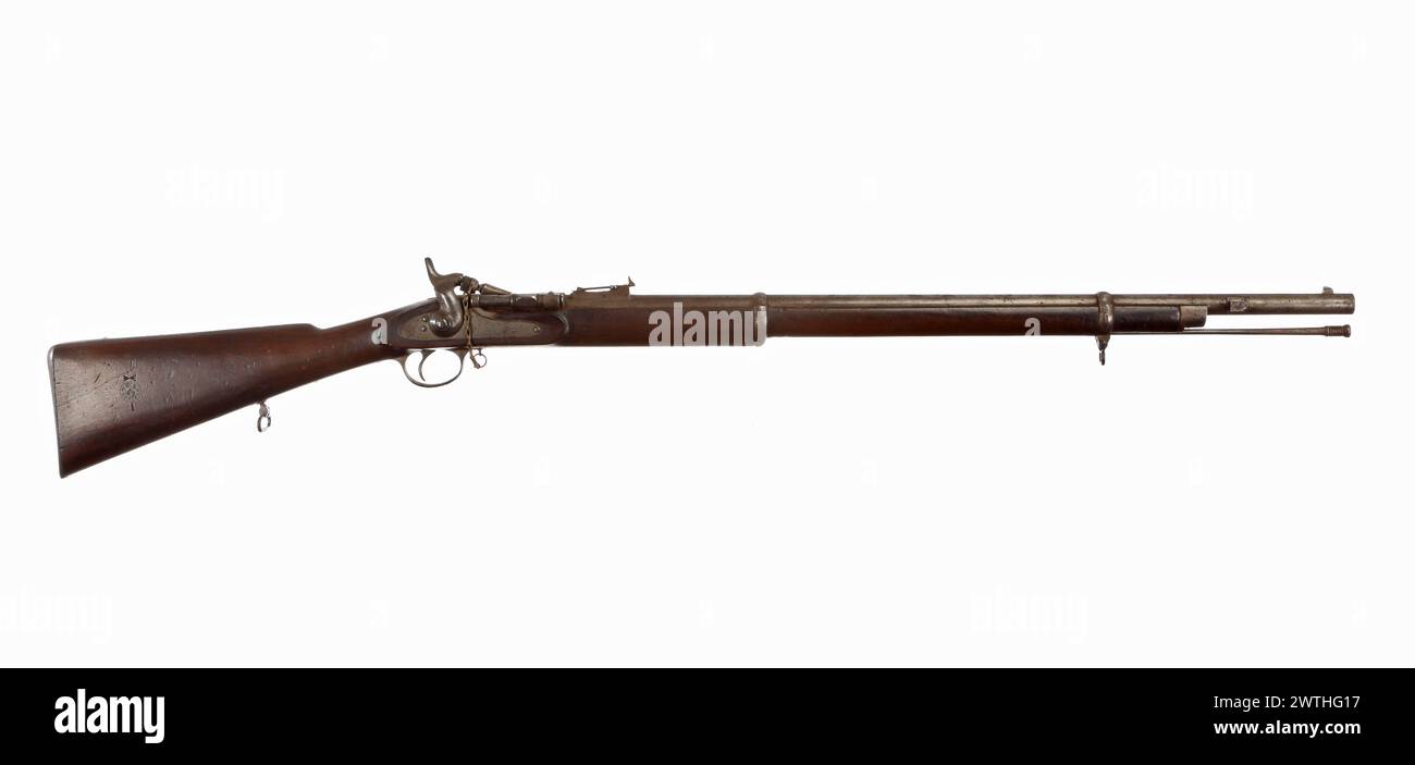 Percussion rifle - Enfield Enfield Stock Photo - Alamy
