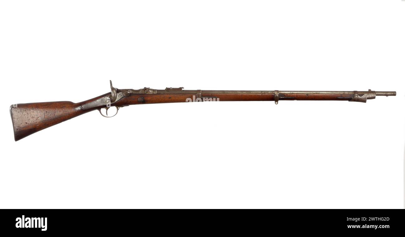 Percussion rifle - Enfield ? Enfield Stock Photo - Alamy