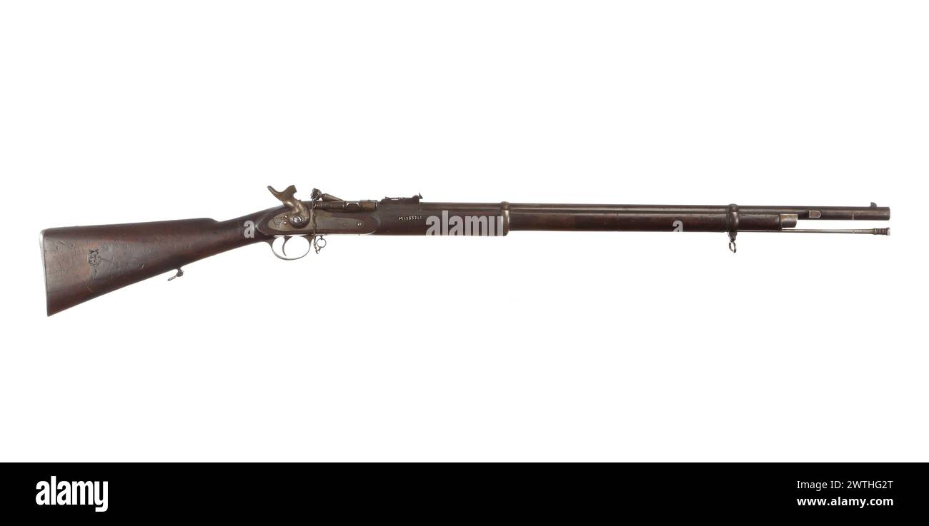 Percussion rifle - Enfield Enfield Stock Photo - Alamy
