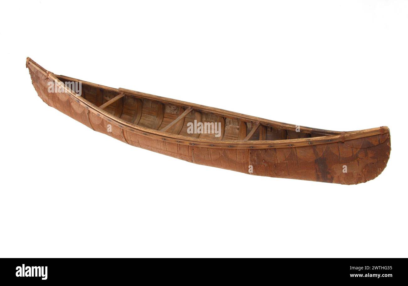Miniature canoe Stock Photo - Alamy