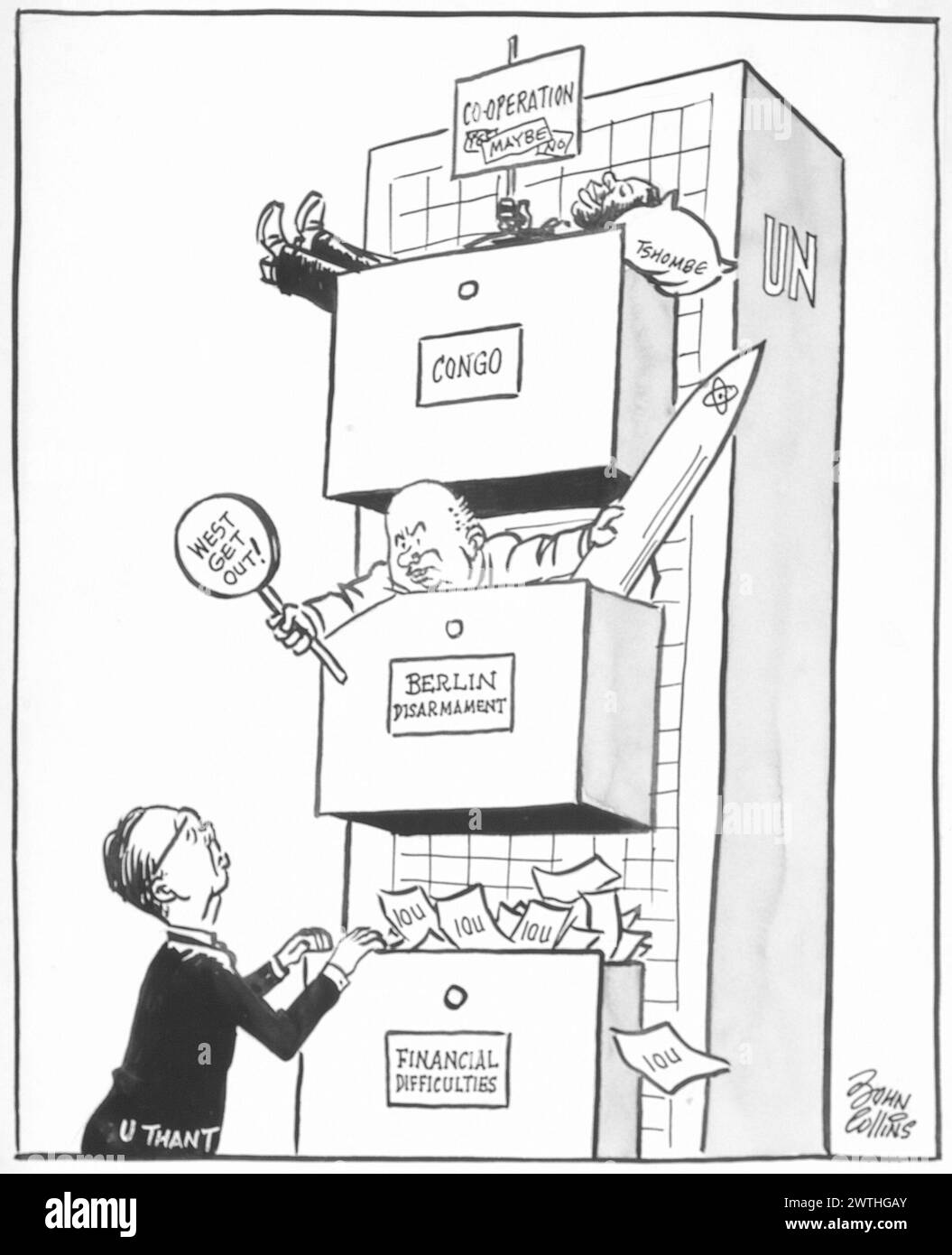 Unfinished cartoon Black and White Stock Photos & Images - Alamy