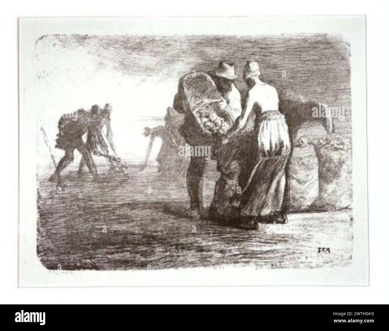 Landscape lithographs Cut Out Stock Images & Pictures - Alamy