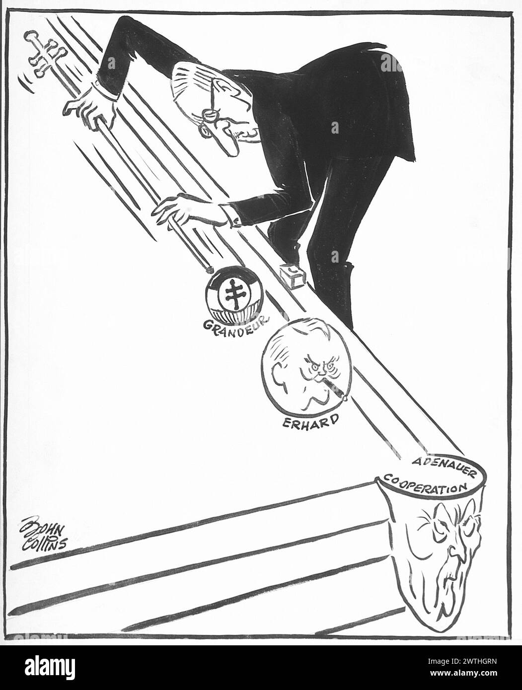 Cartoon - This One Doesn't Seem to Fit. John Collins (1917-2007 Stock ...
