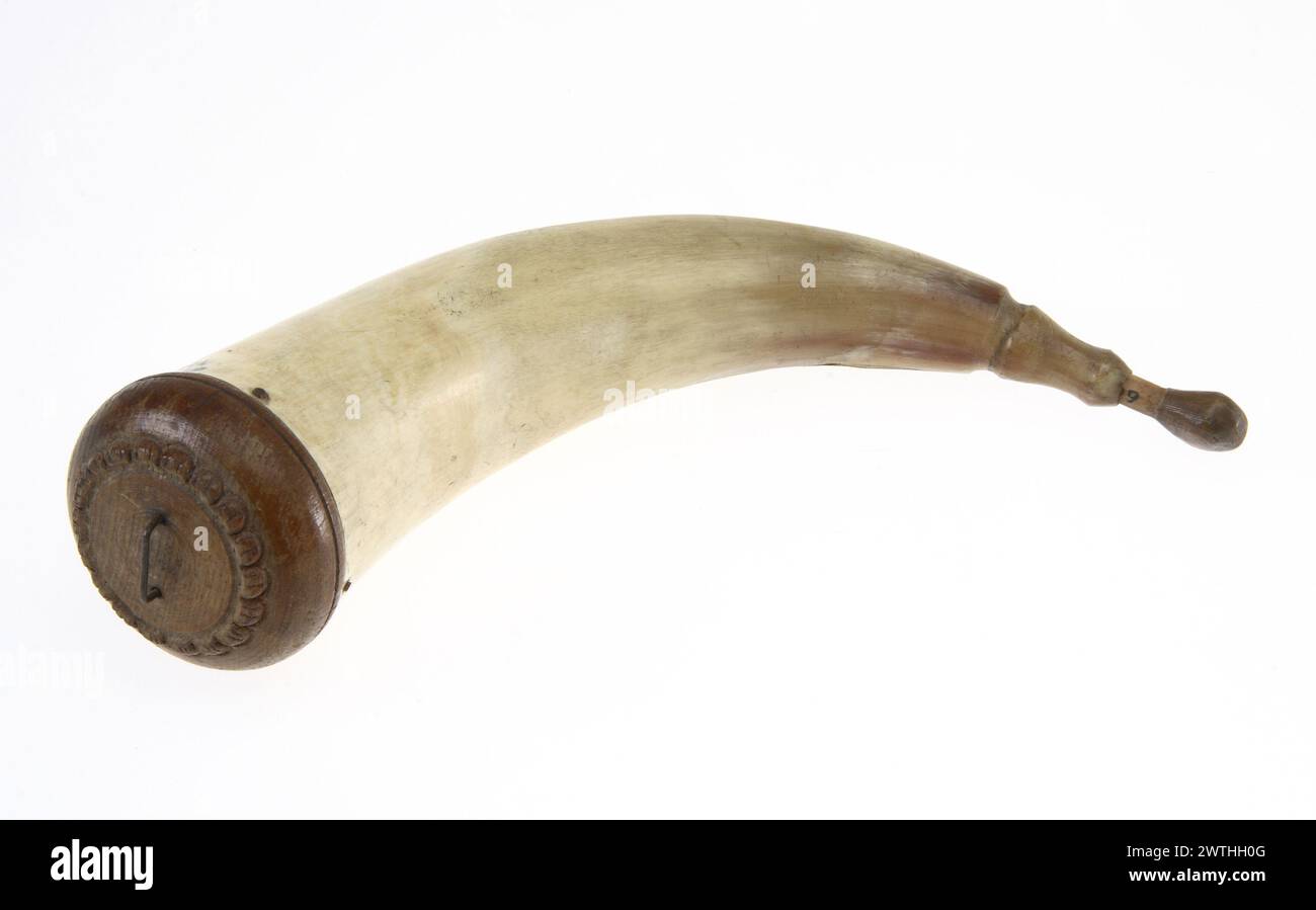 Powder horn Stock Photo - Alamy