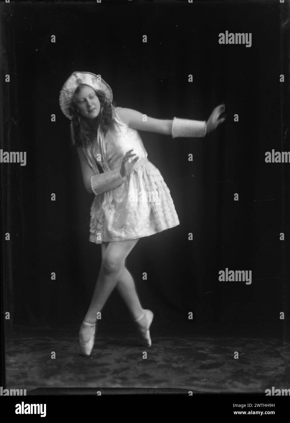 Miss Hazel Martin studio portraits, portraits, black-and-white ...