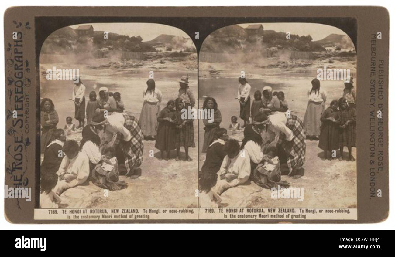 Te hongi hi-res stock photography and images - Alamy