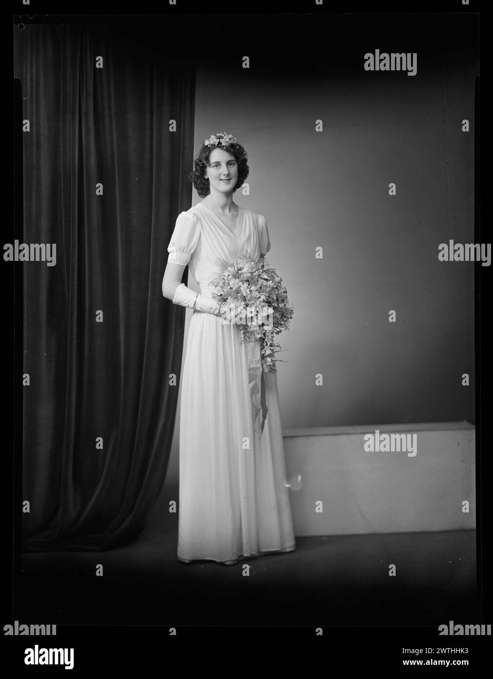 Woman; inscribed 'Miss E M Rogers' gelatin silver negatives, black-and ...