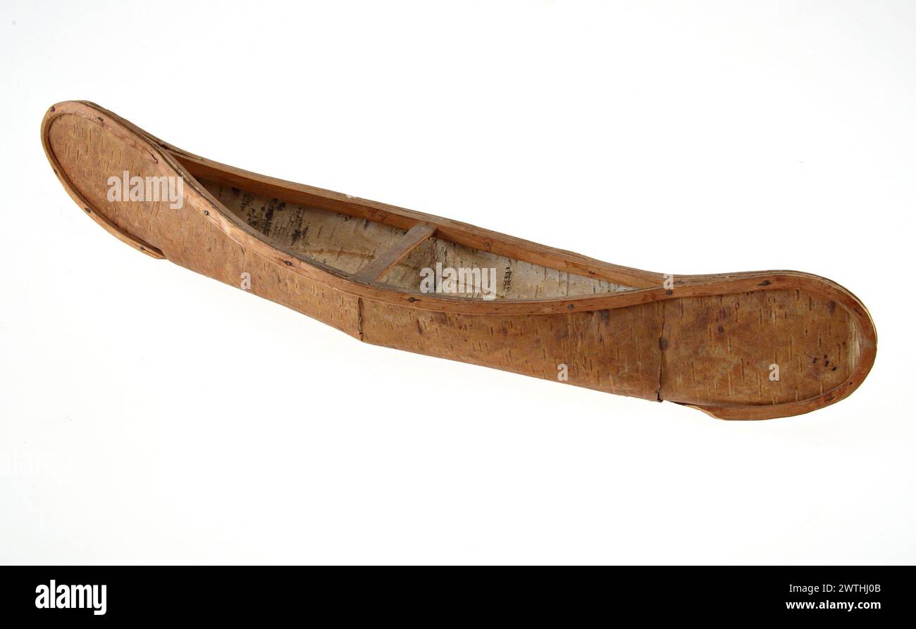 Miniature canoe Stock Photo - Alamy