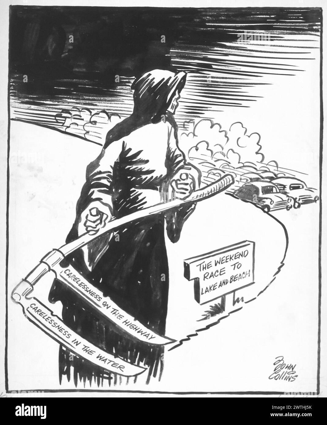 With two blades Black and White Stock Photos & Images - Alamy