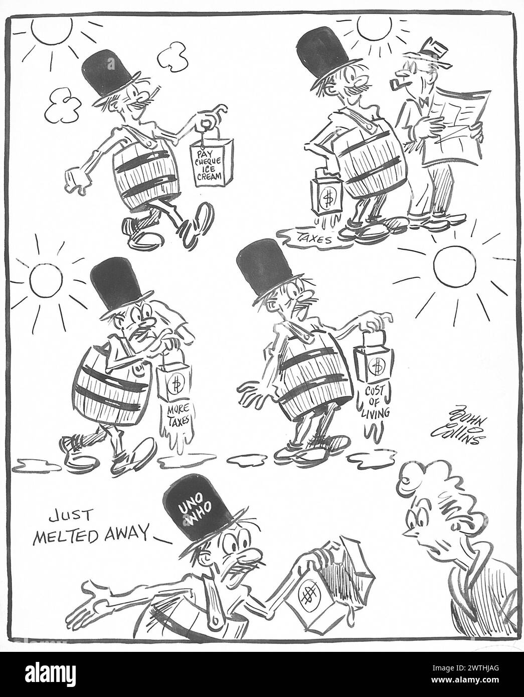 Cartoon - By the Time You Get it Home. John Collins (1917-2007 Stock ...