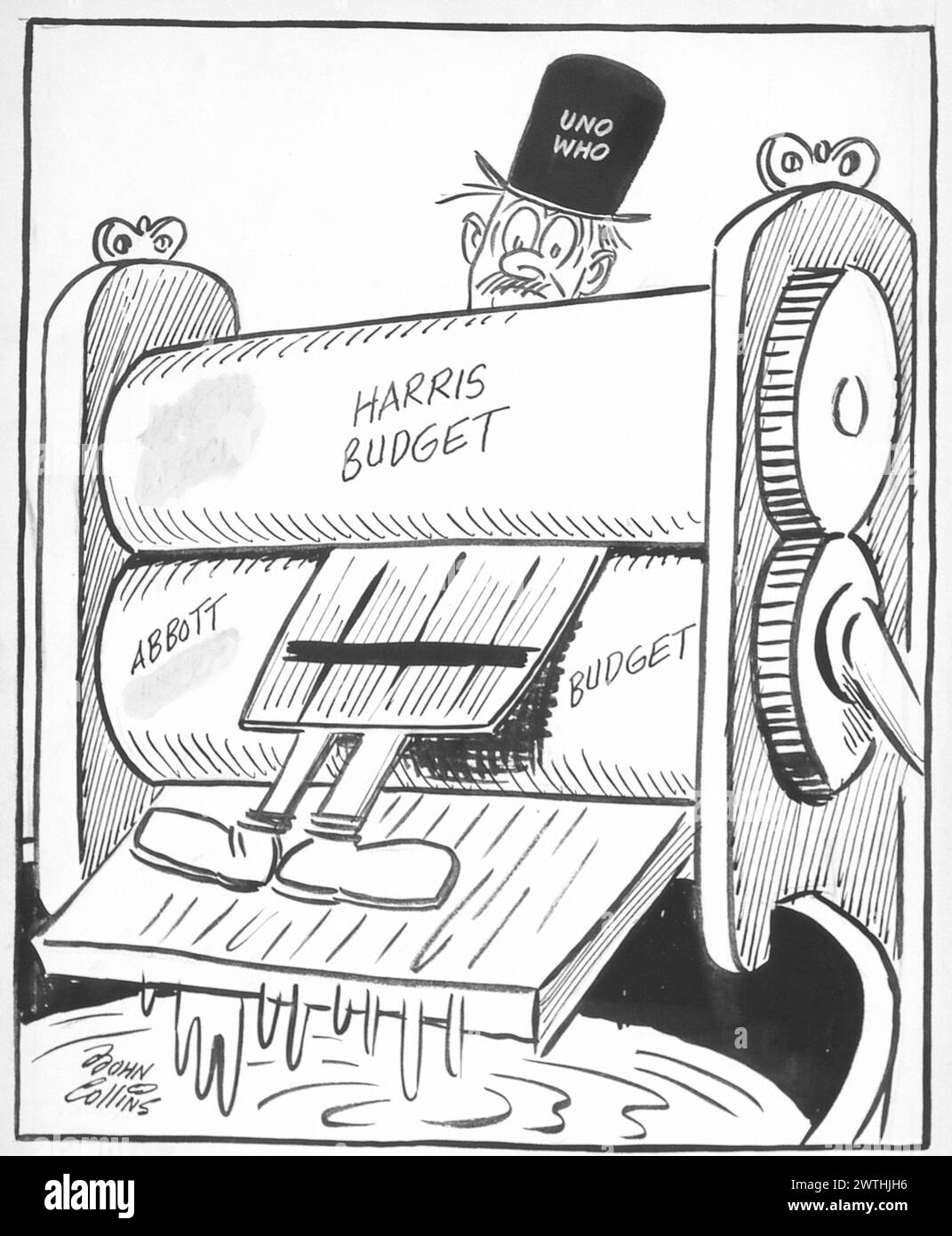 Cartoon - Wring Out the Old-Wring in the New. John Collins (1917-2007 ...