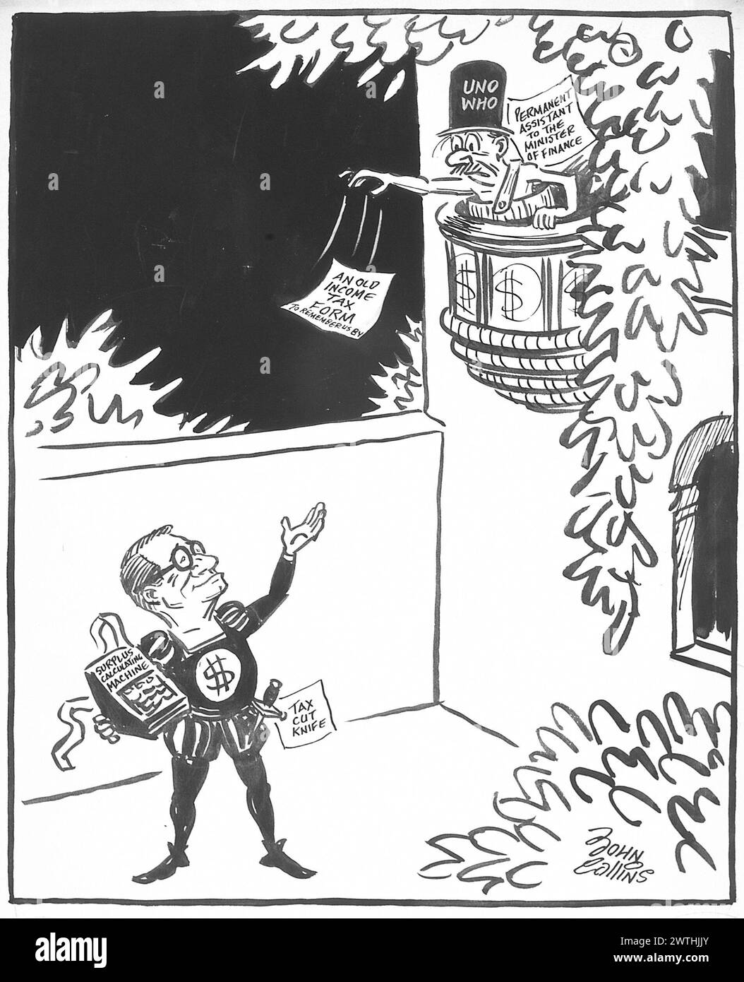 Cartoon - Parting is Such Sweet Sorrow. John Collins (1917-2007 Stock ...