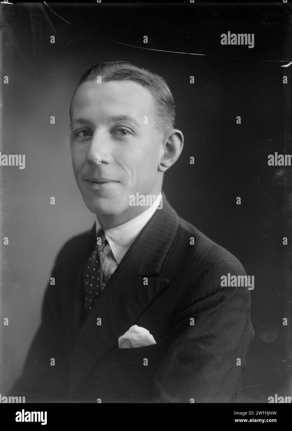 Mr Butler studio portraits, portraits, black-and-white negatives ...