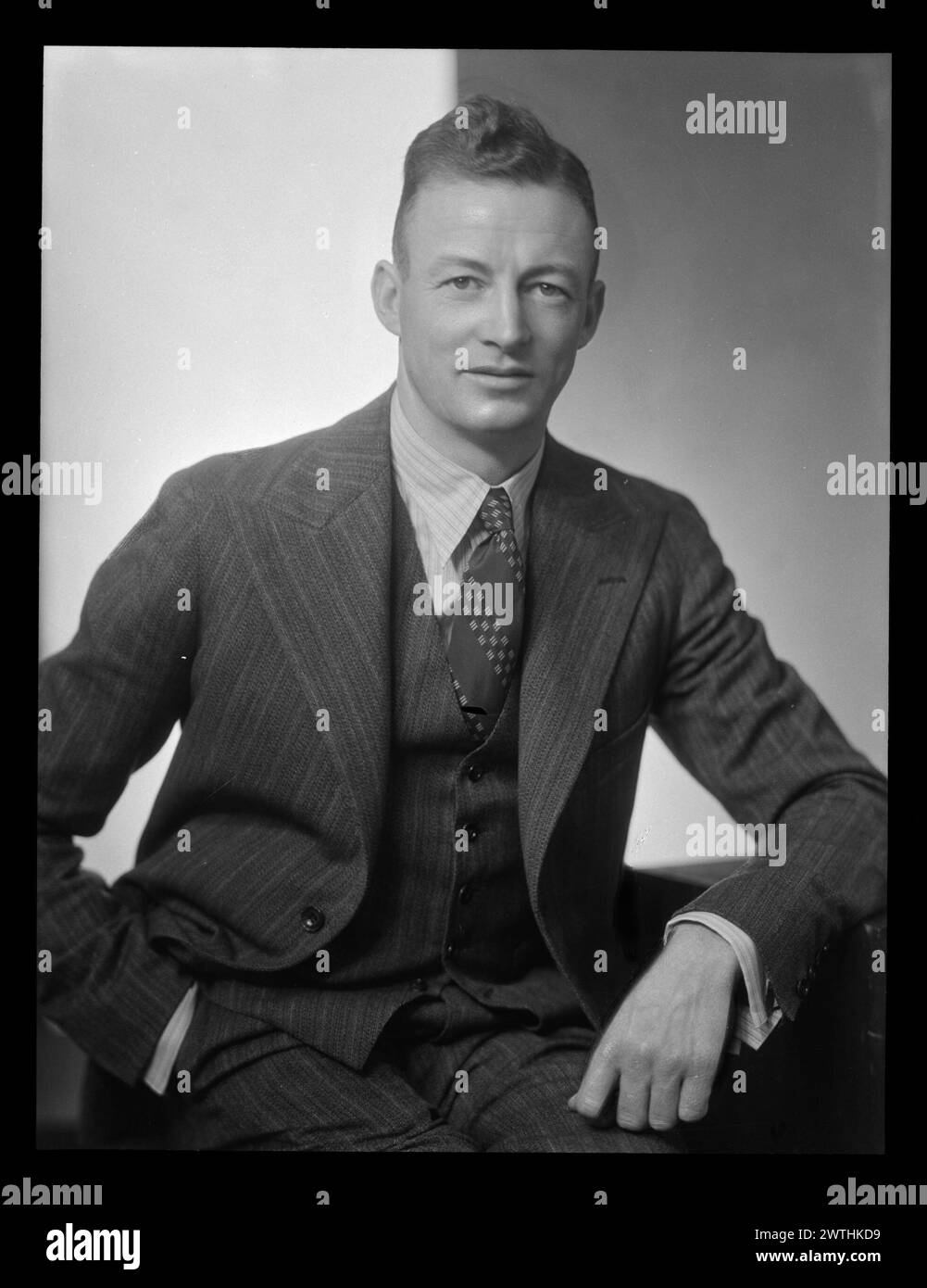 Man; inscribed 'Mr Lovegrove' gelatin silver negatives, black-and-white ...