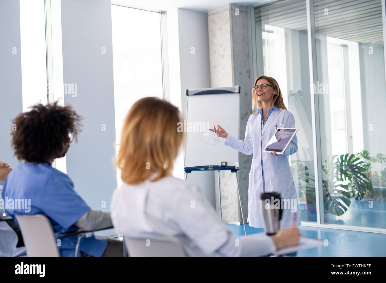 Medical conference presenter hi-res stock photography and images - Alamy
