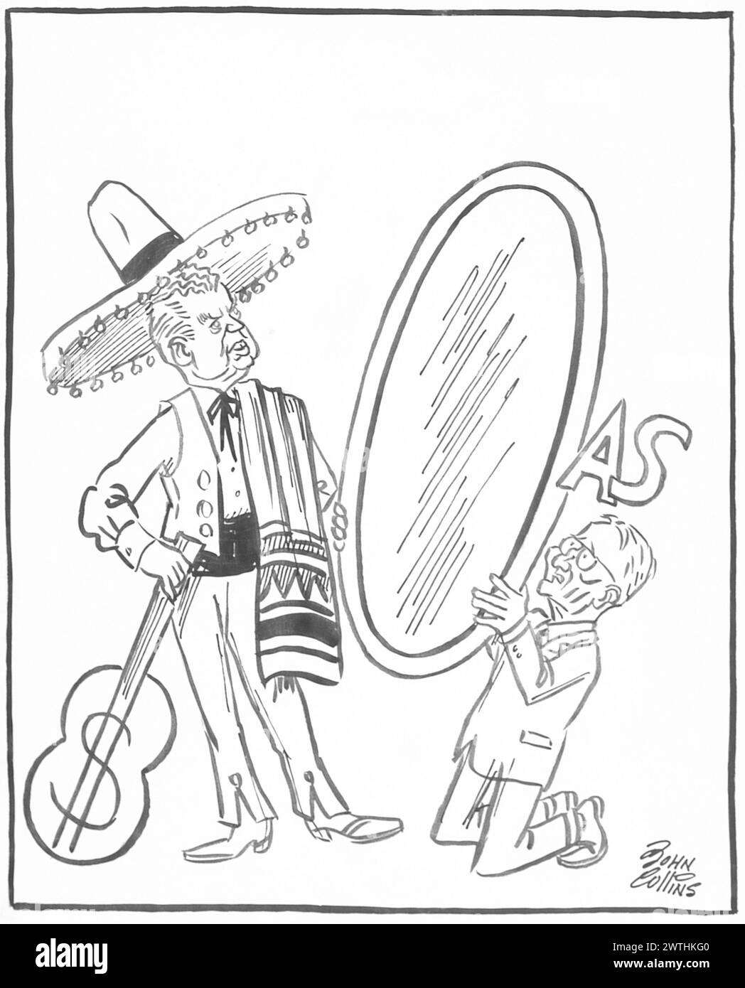Cartoon - "Not Quite Our Style, Eh, Howard. John Collins (1917-2007 ...