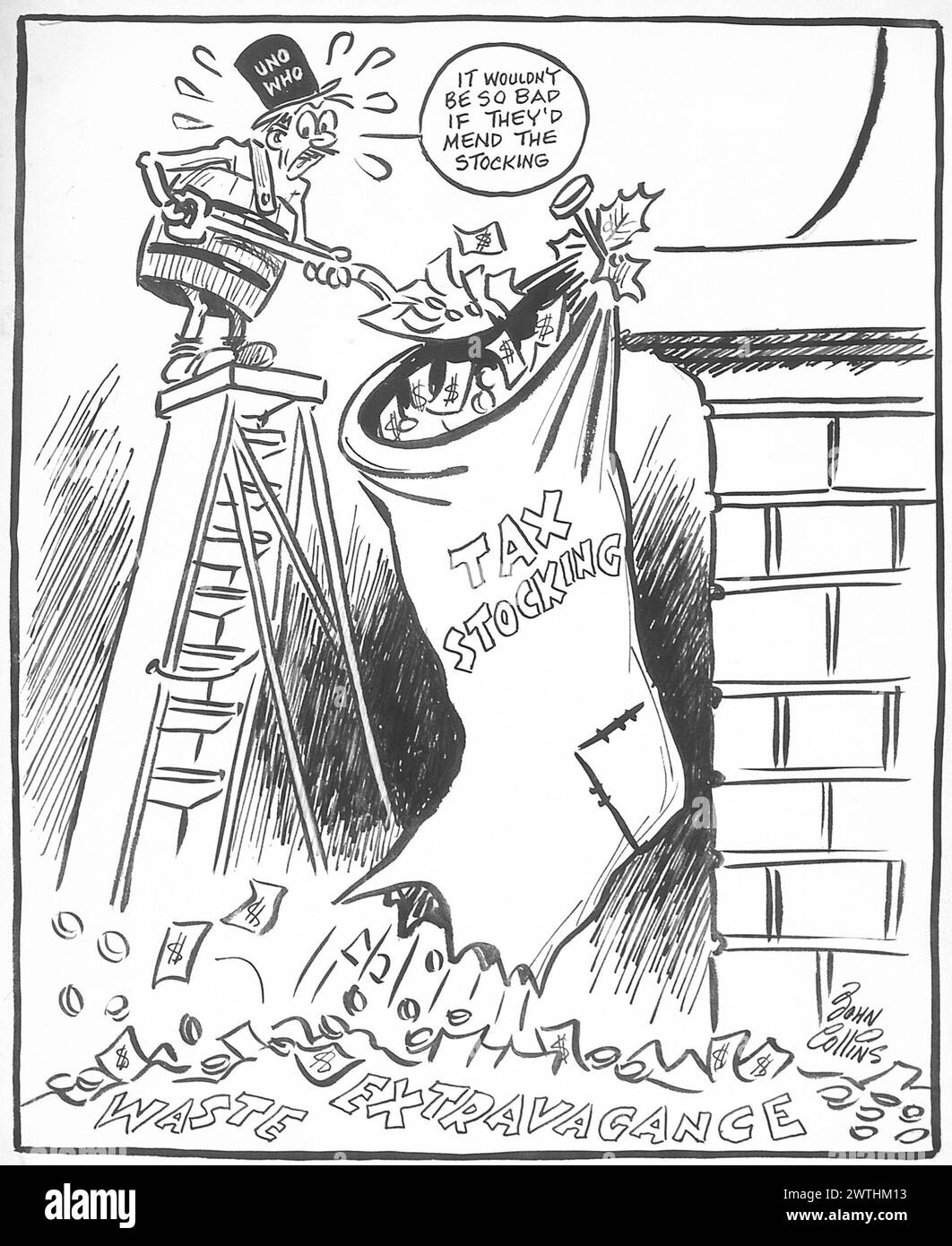 Santas helper cartoon hi-res stock photography and images - Alamy