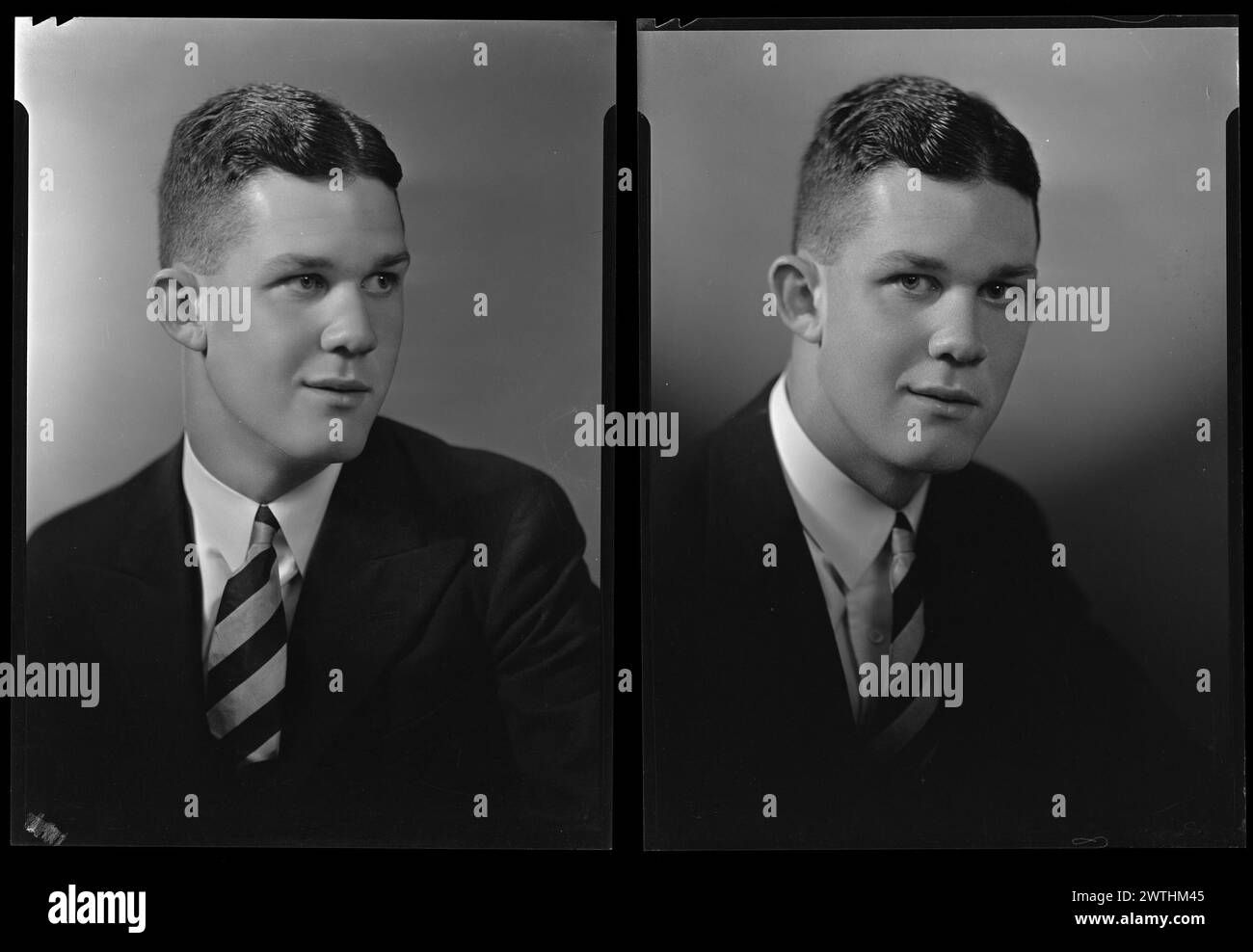 Mr RJ Holden-Webb gelatin silver negatives, black-and-white negatives ...