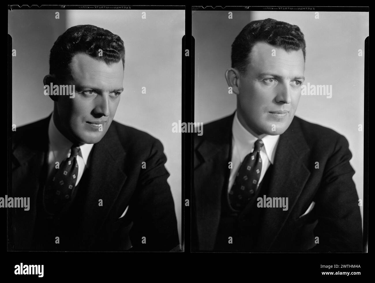 Man; inscribed 'Mr Mills' Nitrate negatives, gelatin silver negatives ...