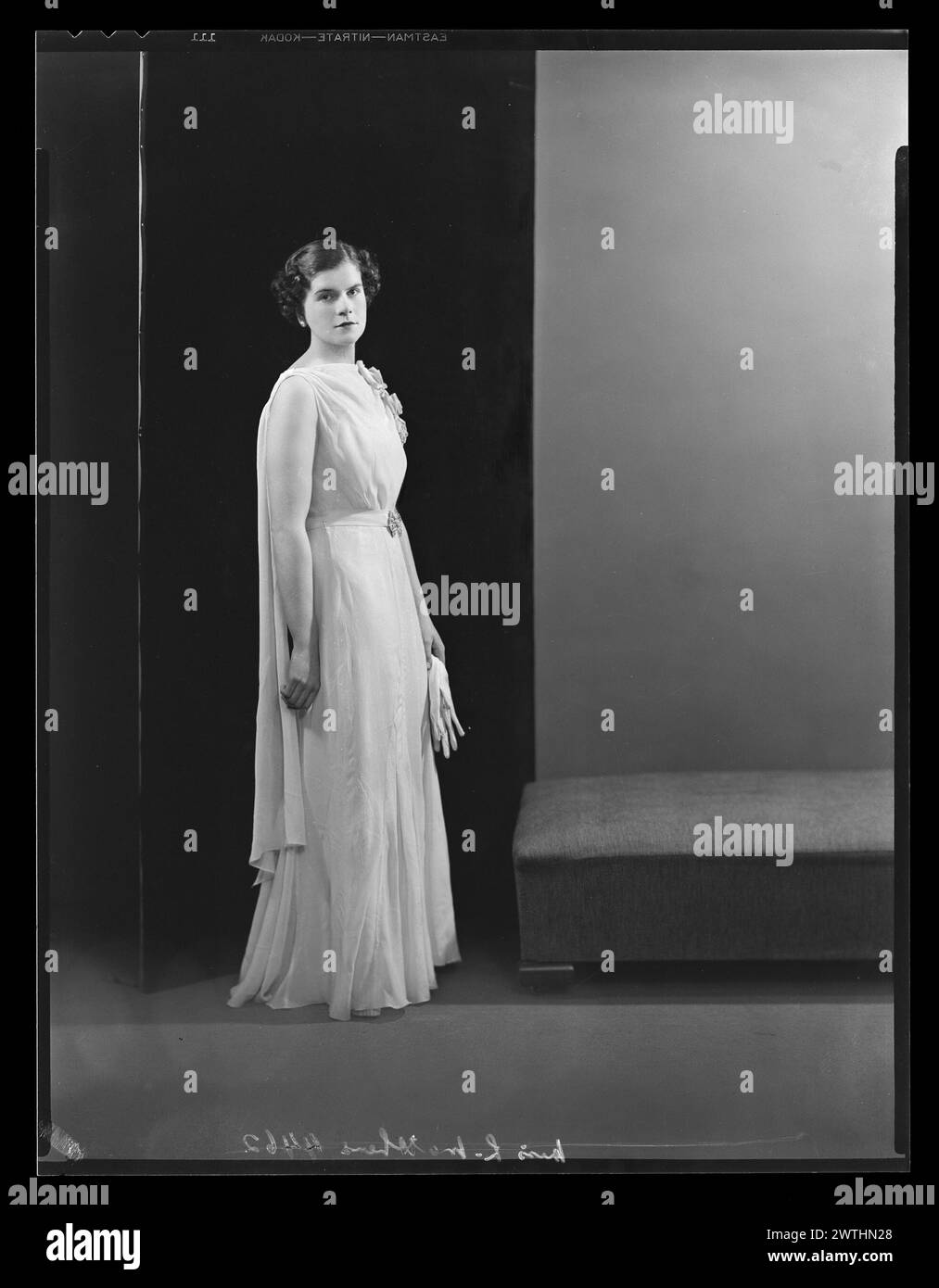 Miss Lois Matthews gelatin silver negatives, black-and-white negatives ...